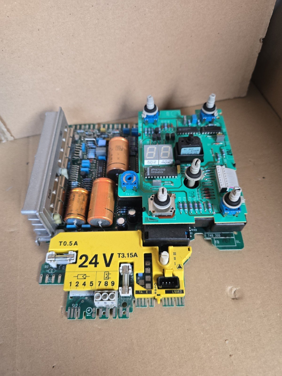 Junkers ZR ZSR ZWR 18-4 24-4,Platine Grundmodul, 87483002830 8748300282 ...